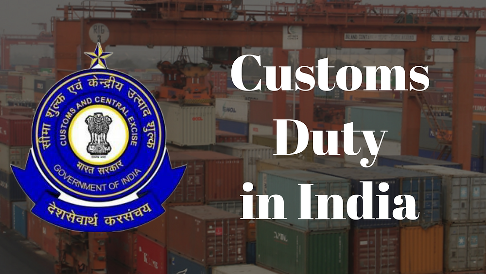 India customs tariff update
